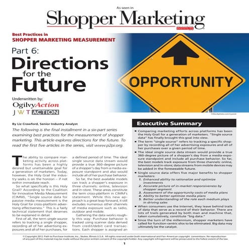 Directions for the Future | PDF