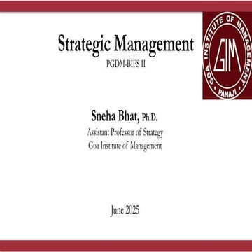 SM 1_What is Strategy.pptx for stratgey management | PPTX