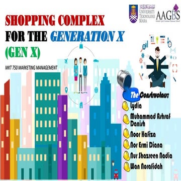 Case Study on Shopping Mall for Gen X | PDF