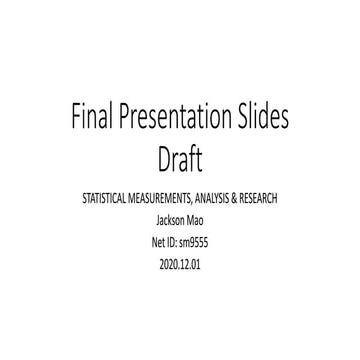 Final presentation | PPTX