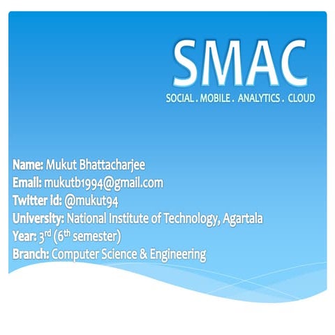 SMAC | PPT