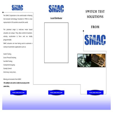 SMAC Switch Test Solutions | PDF
