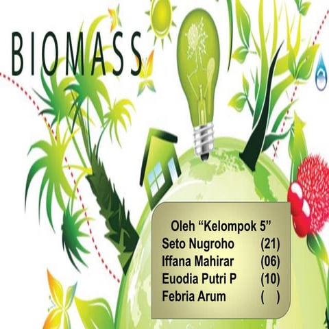 Biomassa sebagai Energi Alternatif | PDF