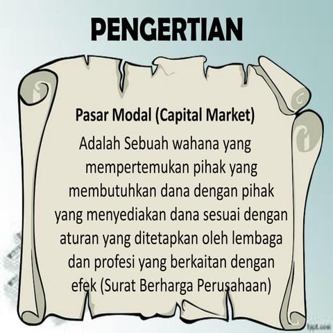 Pasar Modal | PDF