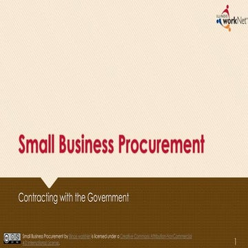 Small Business Procurement | PPTX