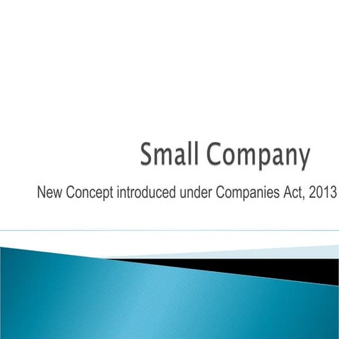 Small company | PPT