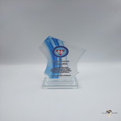Modern Crystal Trophies at Clazz Trophy Malaysia | #1 Reliable Trophy ...