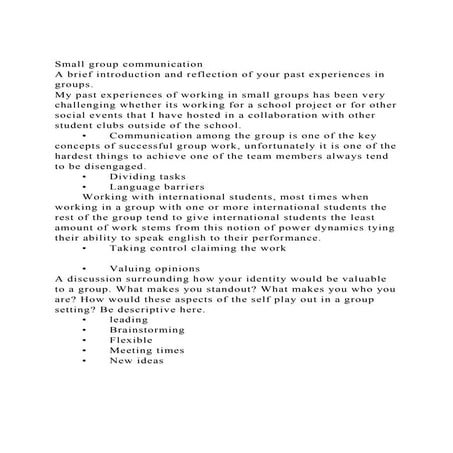 Assignment 1 Discussion—Planning a Presentation to Summarize Your C.docx