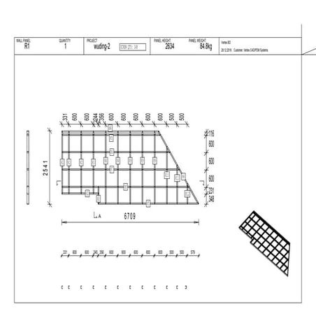 Small House Project Light Steel Frame System Design Drawings Created by ...