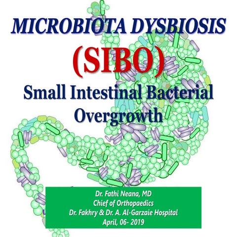 Small intestinal bacterial overgrowth (SIBO) | PPTX