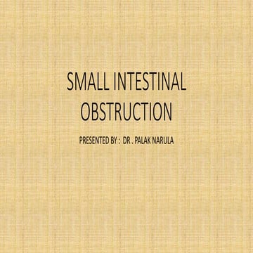 SMALL INTESTINAL OBSTRUCTION.pptx