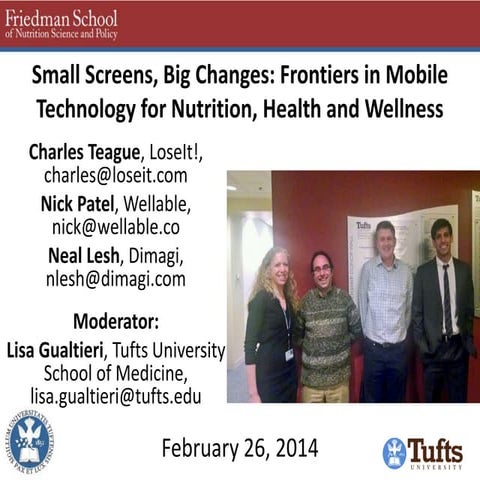 Small Screens, Big Changes: Frontiers in Mobile Technology for ...
