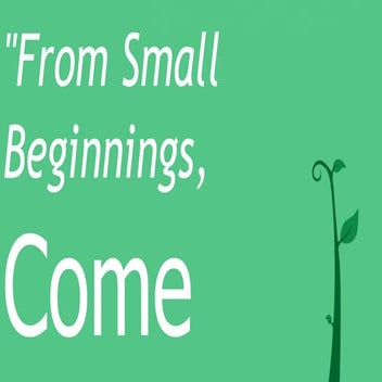 Small start | PDF