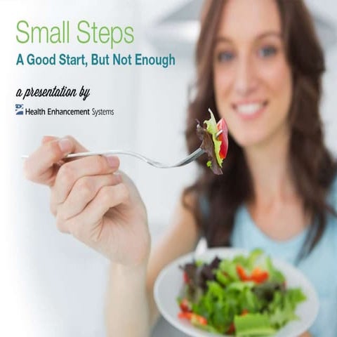 Small Steps: A Good Start, But Not Enough | PPTX
