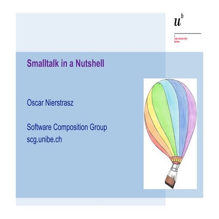 Smalltalk In A Nutshell | PDF