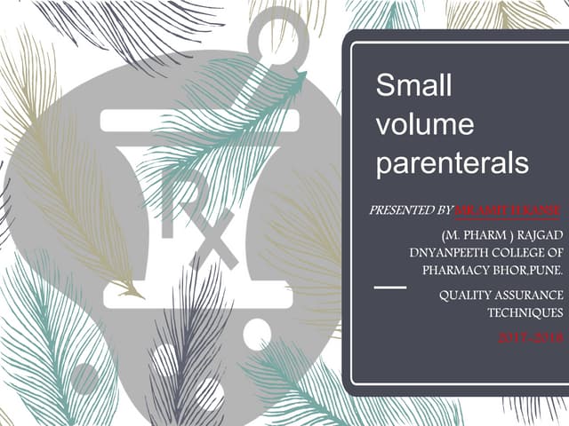 AMPOULES AND VIALS PRESENTATION PPTX.... | PPTX