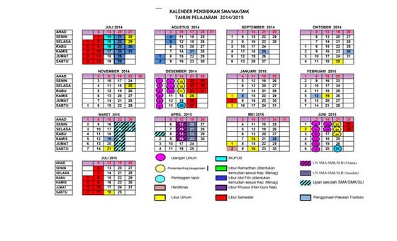 Kalender Pendidikan OK.docx.KJfgfggkjksG | PDF