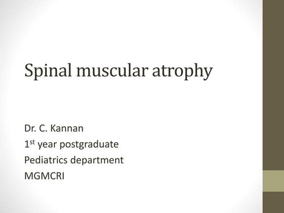 Muscular dystrophy | PPT
