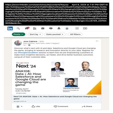 Smarp snapshot 202 -- Google Cloud Next '24 Customers & Partners | PDF