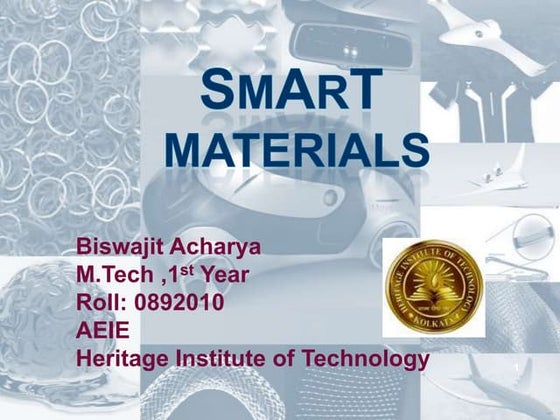 Smart materials.. smart ppt | PPT