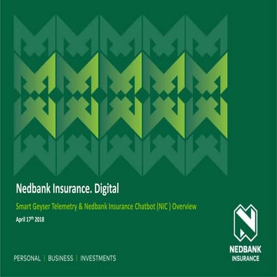Insurance Innovation Award - Nedbank Insurance | PPTX