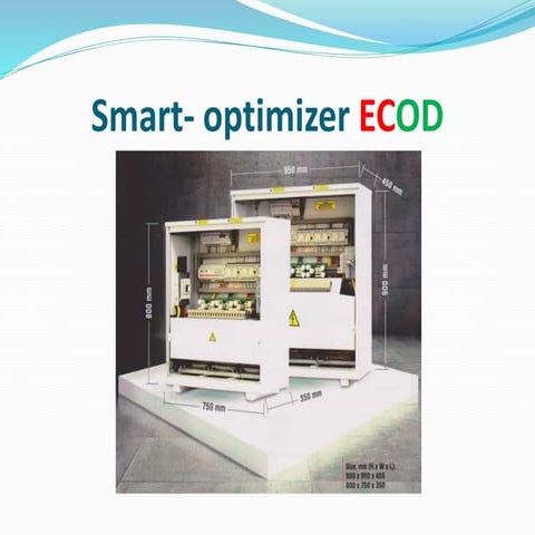 Smart optimizer ecod description and application (in power point) | PPTX