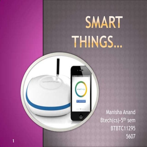 Smart things | PPTX