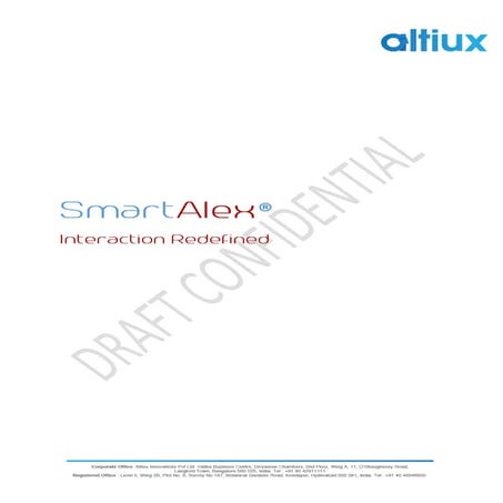 SmartAlex - | PDF | Internet of Things | Internet