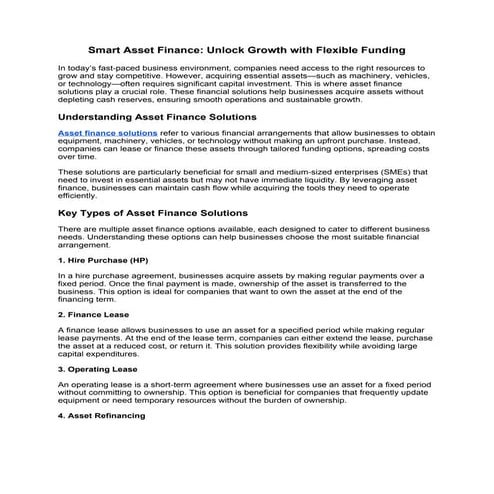 Smart Asset Finance_ Unlock Growth with Flexible Funding.docx