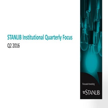 STANLIB Institutional Quarterly Focus | PPT