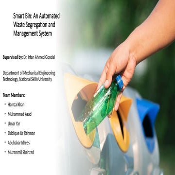 Smart Bin automatic waste segregation .pptx