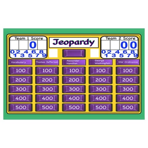 Smartboard jeopardy-template | PDF