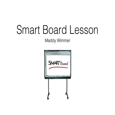 Smart board lesson | PPT