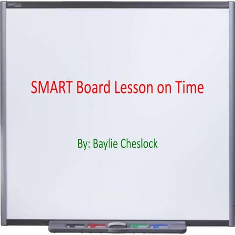 Smart board lesson plan | PPTX