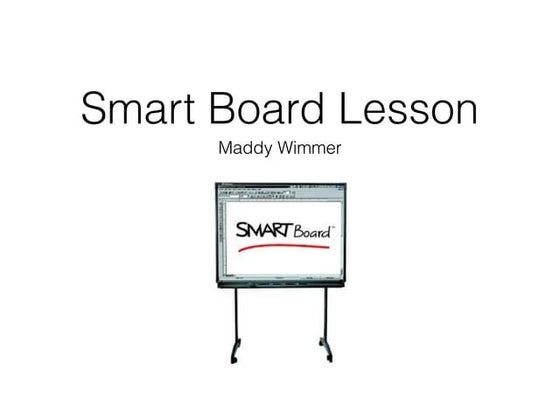 Smart board lesson | PPT