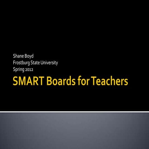 Smart boards | PPTX