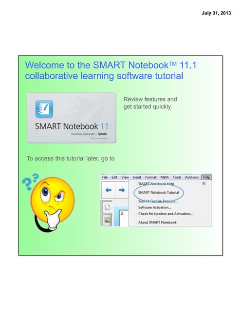 Using SMART Notebook | PPT