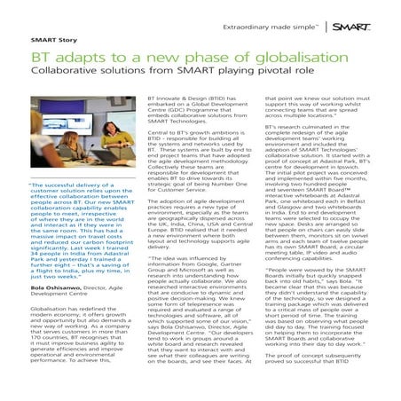 SMART BT case study | PDF