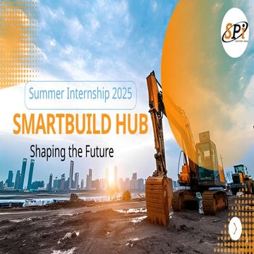 SmartBuild Hub is live to get wehete of good.pptx