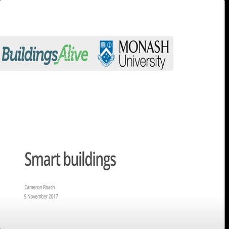 Smart buildings | PPT