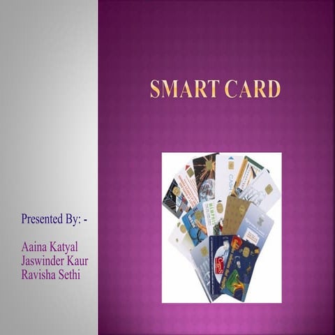 Smart cards | PPT