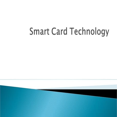 Smart card technology | PPT