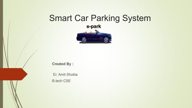 Smart Parking system .pptx