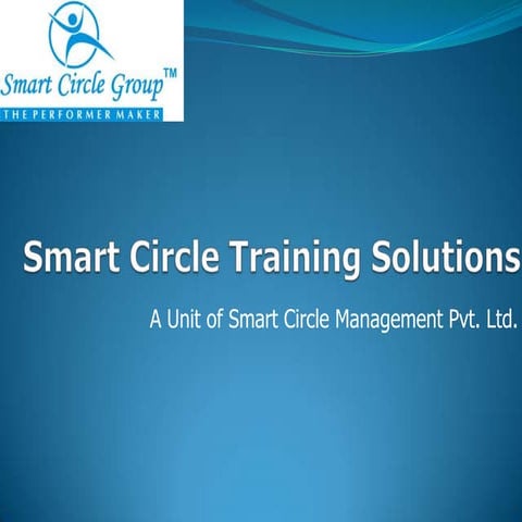 Smart circle training solutions | PPTX