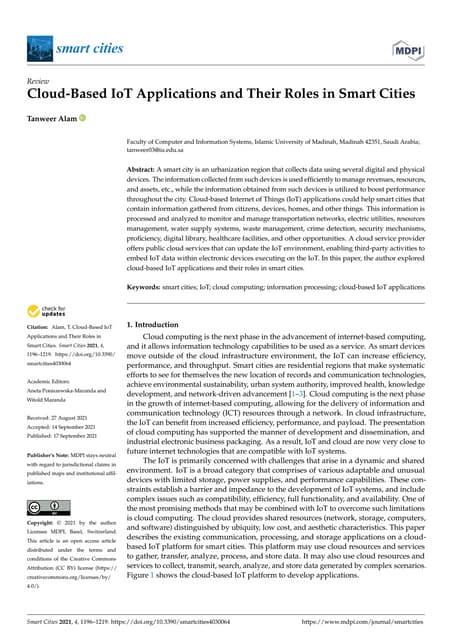A Blockchain-Based Architecture and Framework for Cybersecure Smart Cities.docx | Internet ...
