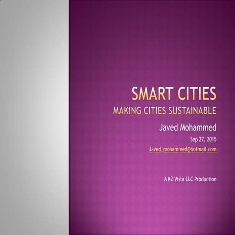 Smart cities | PPT