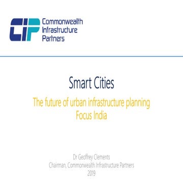 Smart Cities Urban Infrastructure Pptx
