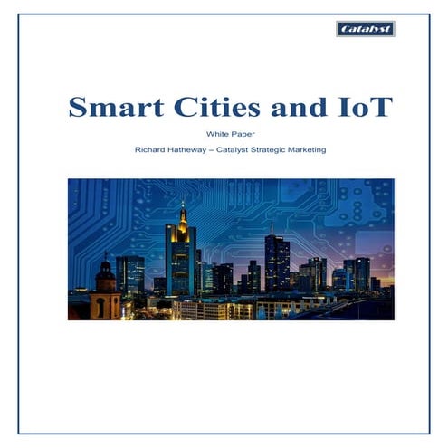 Smart Cities and IoT whitepaper | PDF