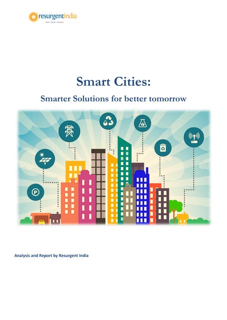 PPT on SMART city | PPTX