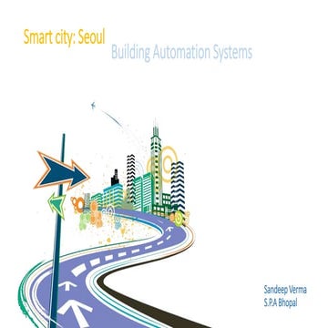 Smart city: Case Study Seoul, North Korea | PPTX